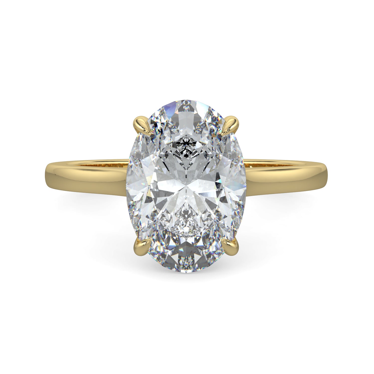 Oval Signature Solitaire No.2 – She Fine Jewellery