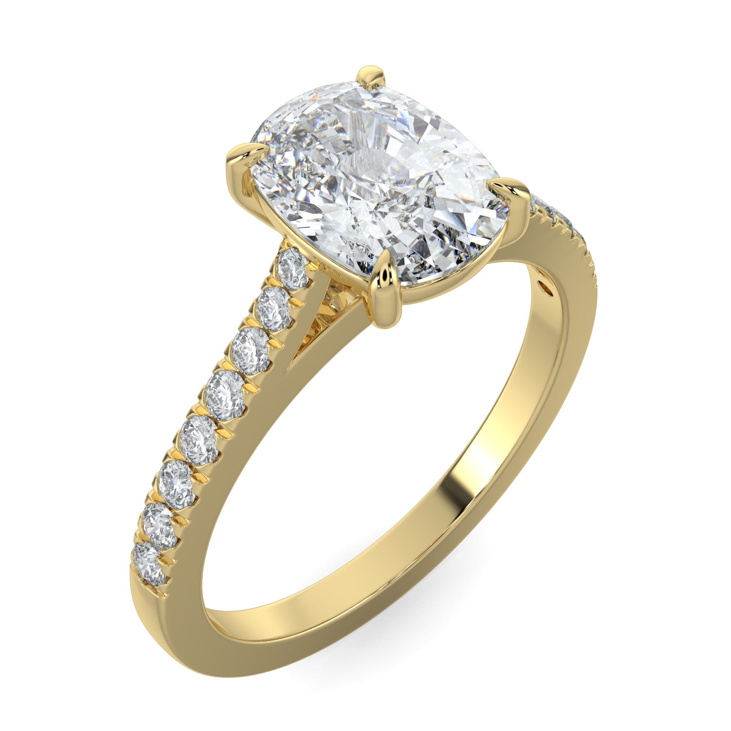 Elongated Cushion Pavé No.2 – She Fine Jewellery
