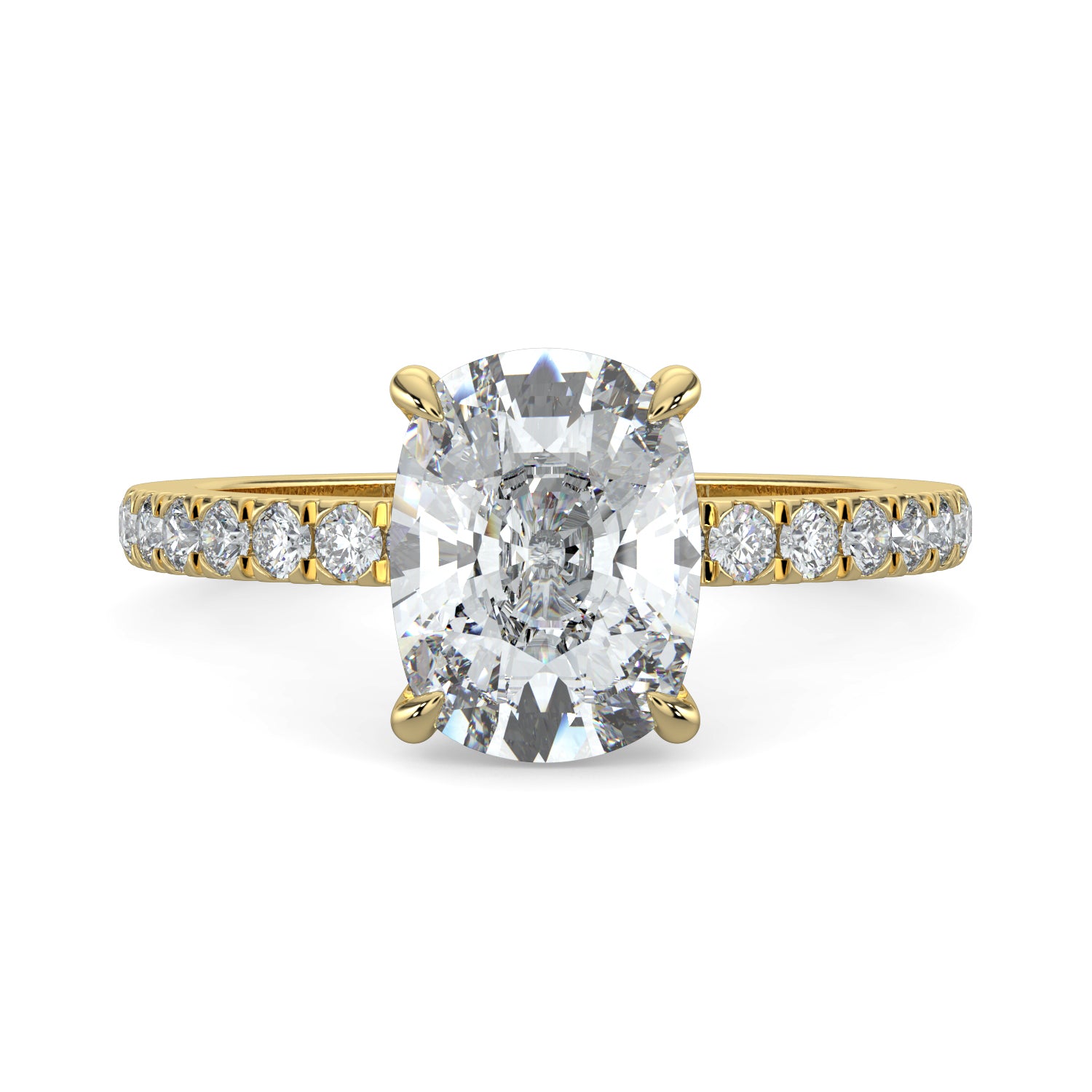 Elongated Cushion Pavé No.1 – She Fine Jewellery